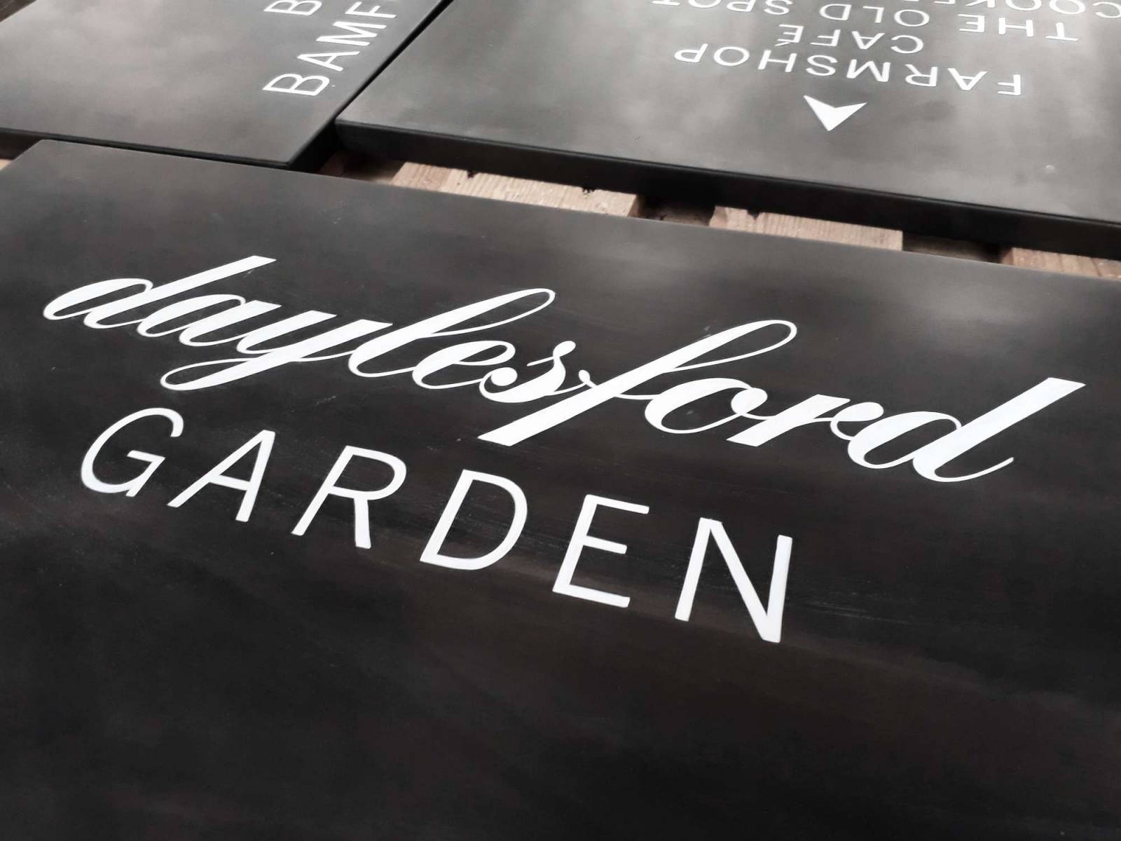 Daylesford Organic Farm | Sign Painting by Dawn | Bespoke sign writing ...